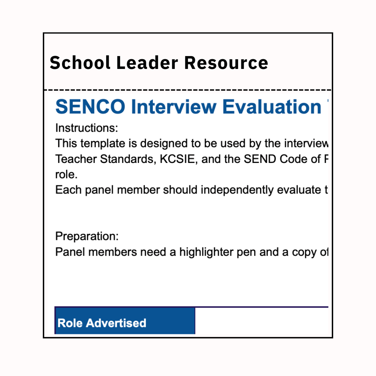 Essential Resources for Headteachers & Senior Leaders